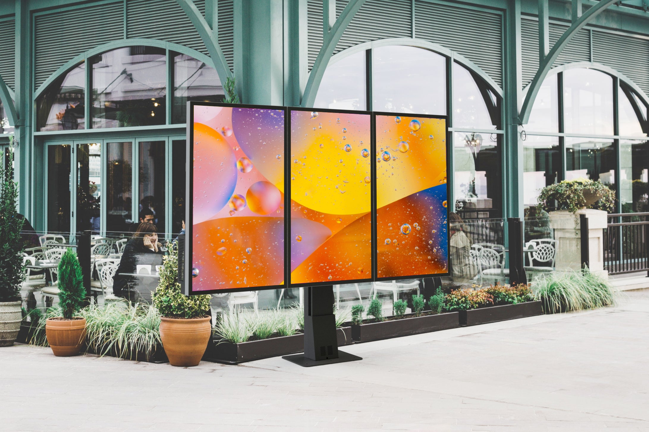 High-Bright QLED, IP67 Digital Signage Displays – BarrelRunEnclosures