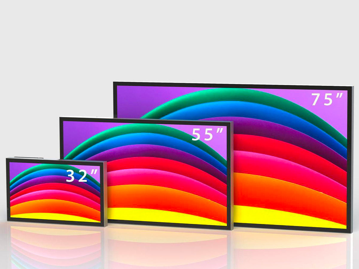 IP67 Outdoor Rated Weatherproof Digital Displays | QLED Displays ...